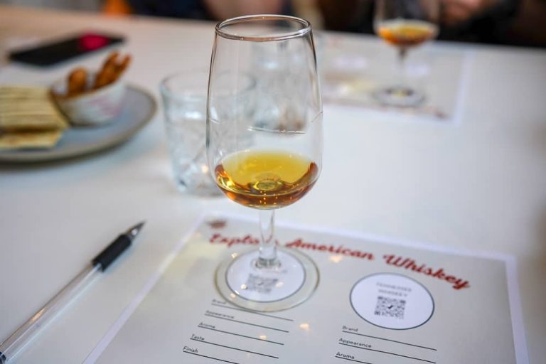 Enjoying A Toast To American Whiskey At Trinity Market